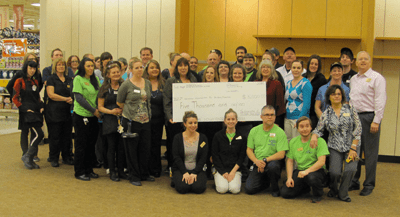 Fred Meyer employees donate $5,000 to EOCF - Vancouver Business Journal